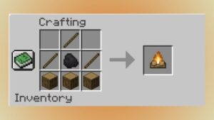 Campfire Minecraft Crafting Guide - Easy Steps for Beginners